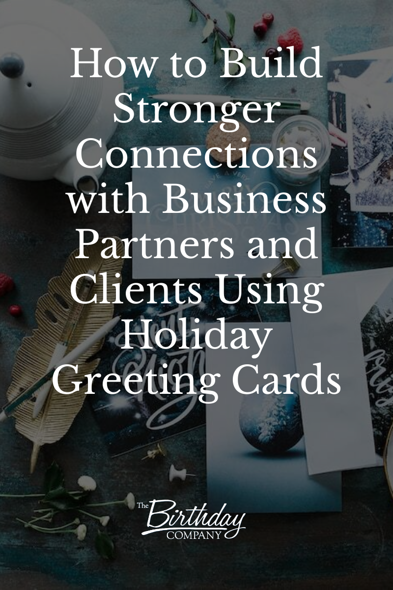 Using Business Holiday Cards in Business to Connect